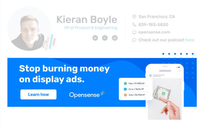 Opensense | The smarter way to send email.